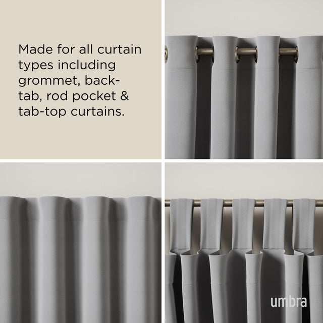 Umbra Cappa Adjustable Modern Curtain Rod | Elevate Your Space Today!