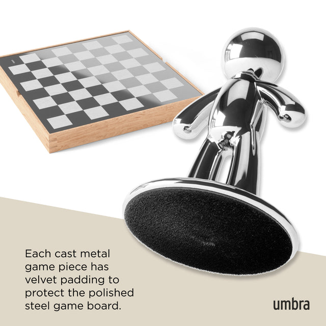 Playful Chess Set - Buddy Chess Set | Umbra
