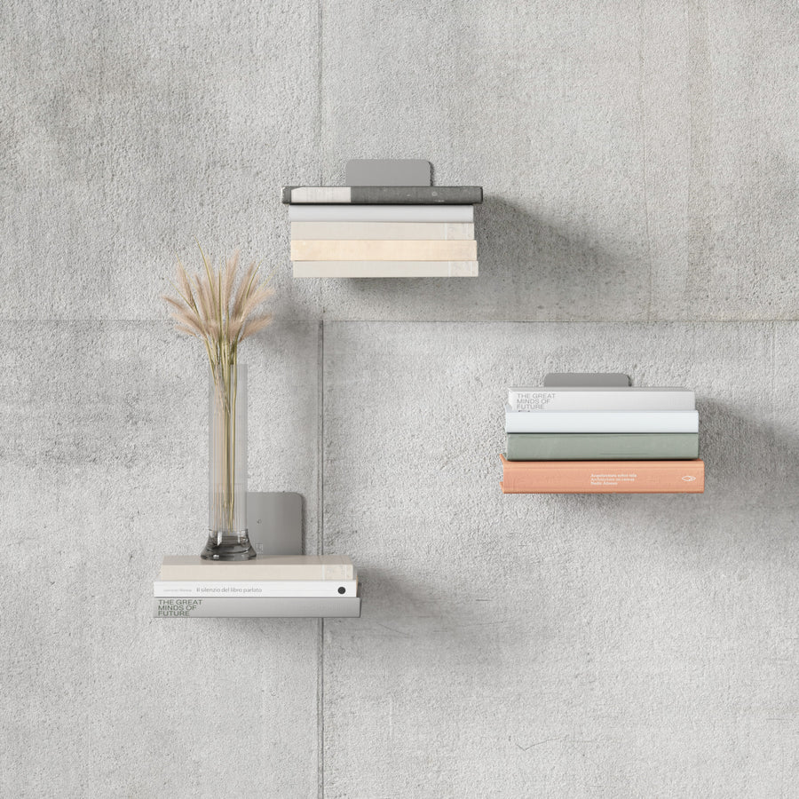 Conceal Shelf Set of 3 - Invisible Floating Bookshelves | Umbra