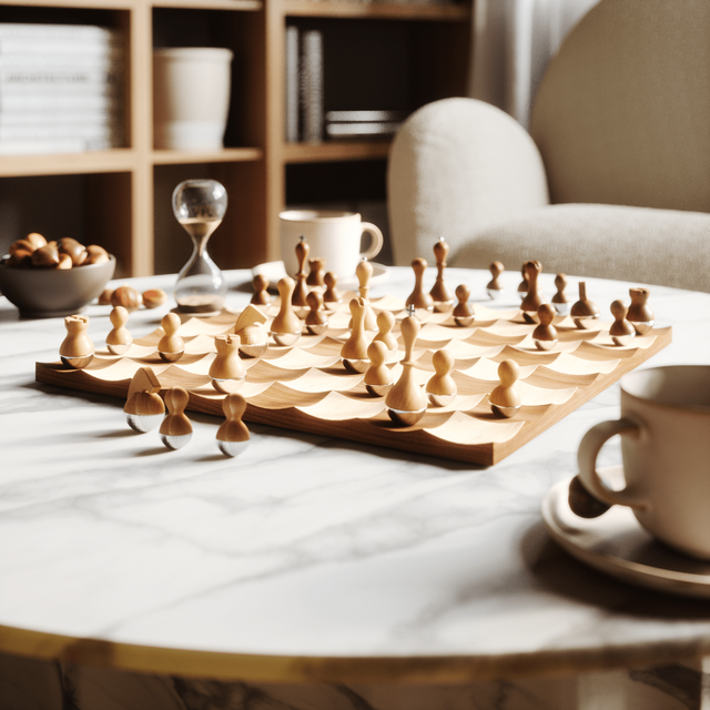 Wobble Chess Set - Modern Take on A Classic Game | Umbra