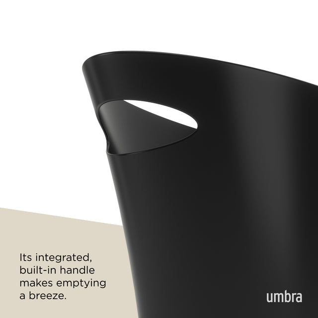 Skinny Trash Can | Small Wastebasket for Compact Spaces | Umbra