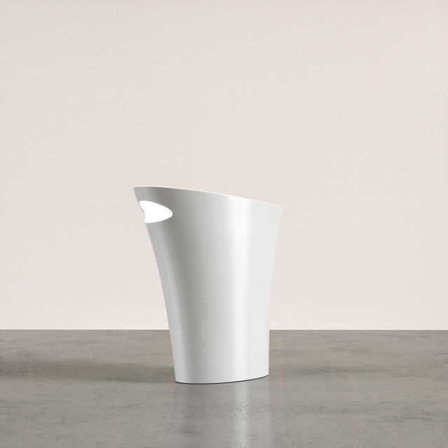 Skinny Trash Can | Small Wastebasket for Compact Spaces | Umbra