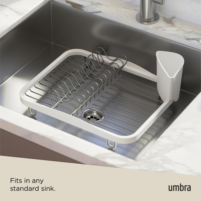 Sinkin Dish Rack- In-Sink Dish Drying Rack | Umbra
