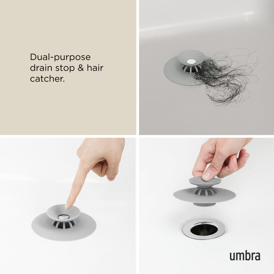 Flex Drain Plug & Hair Catcher - Umbra