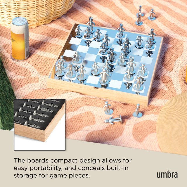 Playful Chess Set - Buddy Chess Set | Umbra