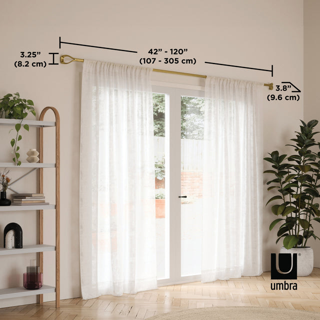 Loop 1" Curtain Rod – Umbra
