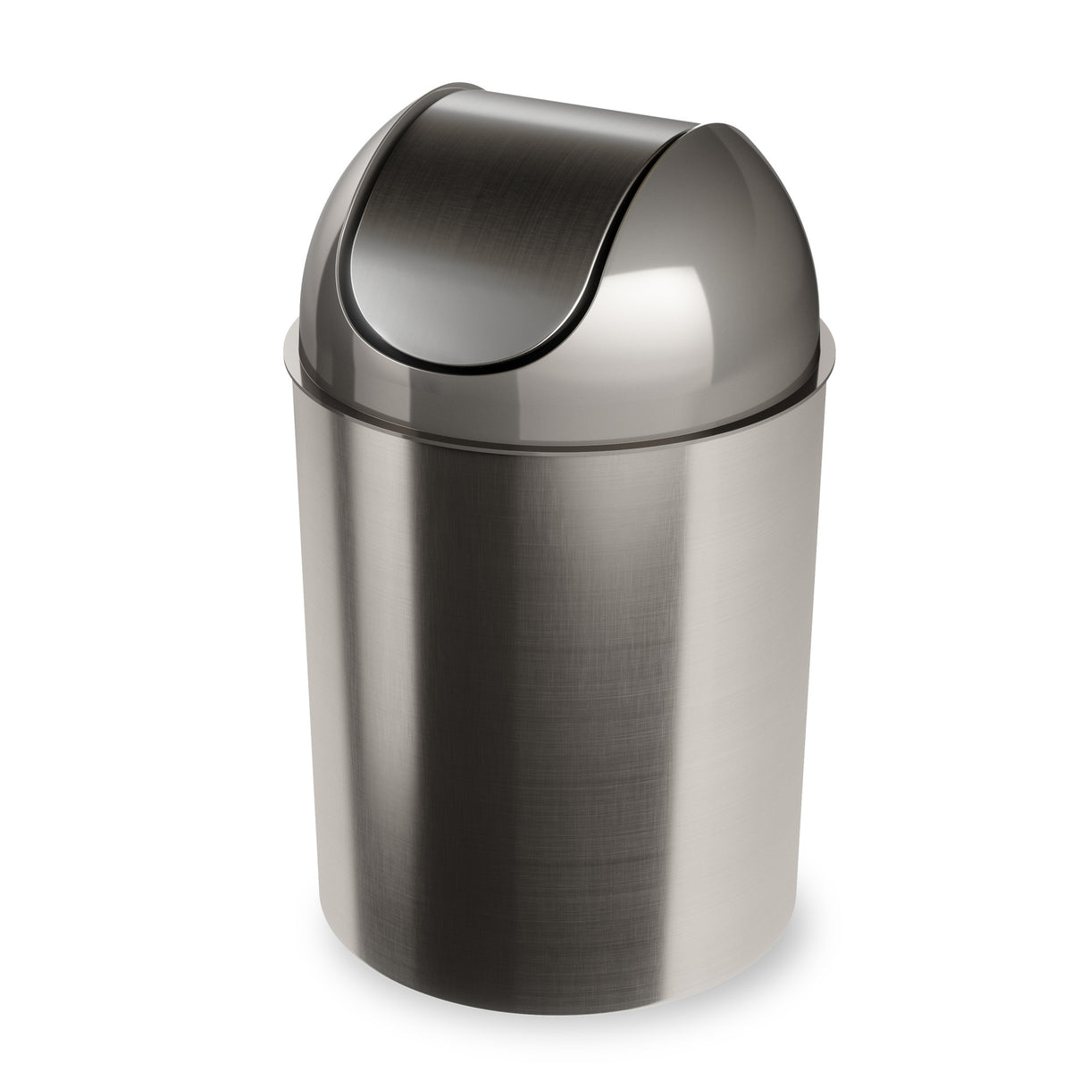 Mezzo Trash Can - Small, Rust Proof Wastebasket | Umbra
